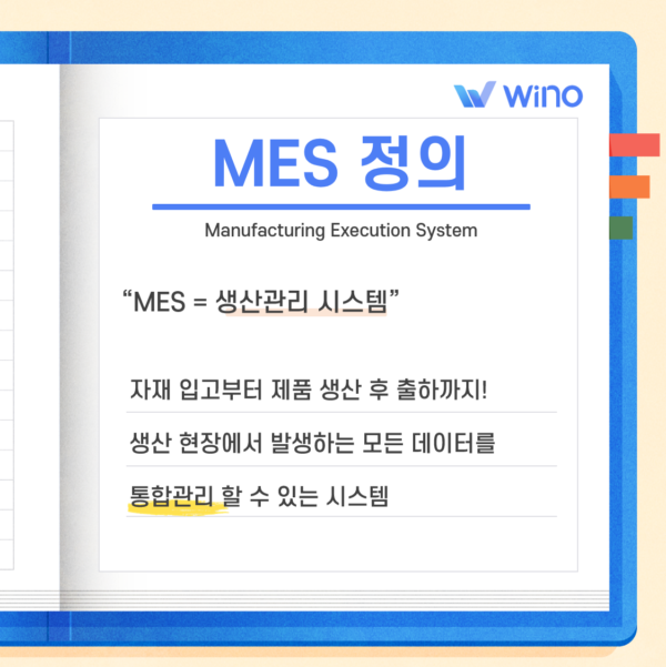 MES, 생산관리시스템 한 번에 이해하기! - 구독형 생산관리 솔루션, Wino